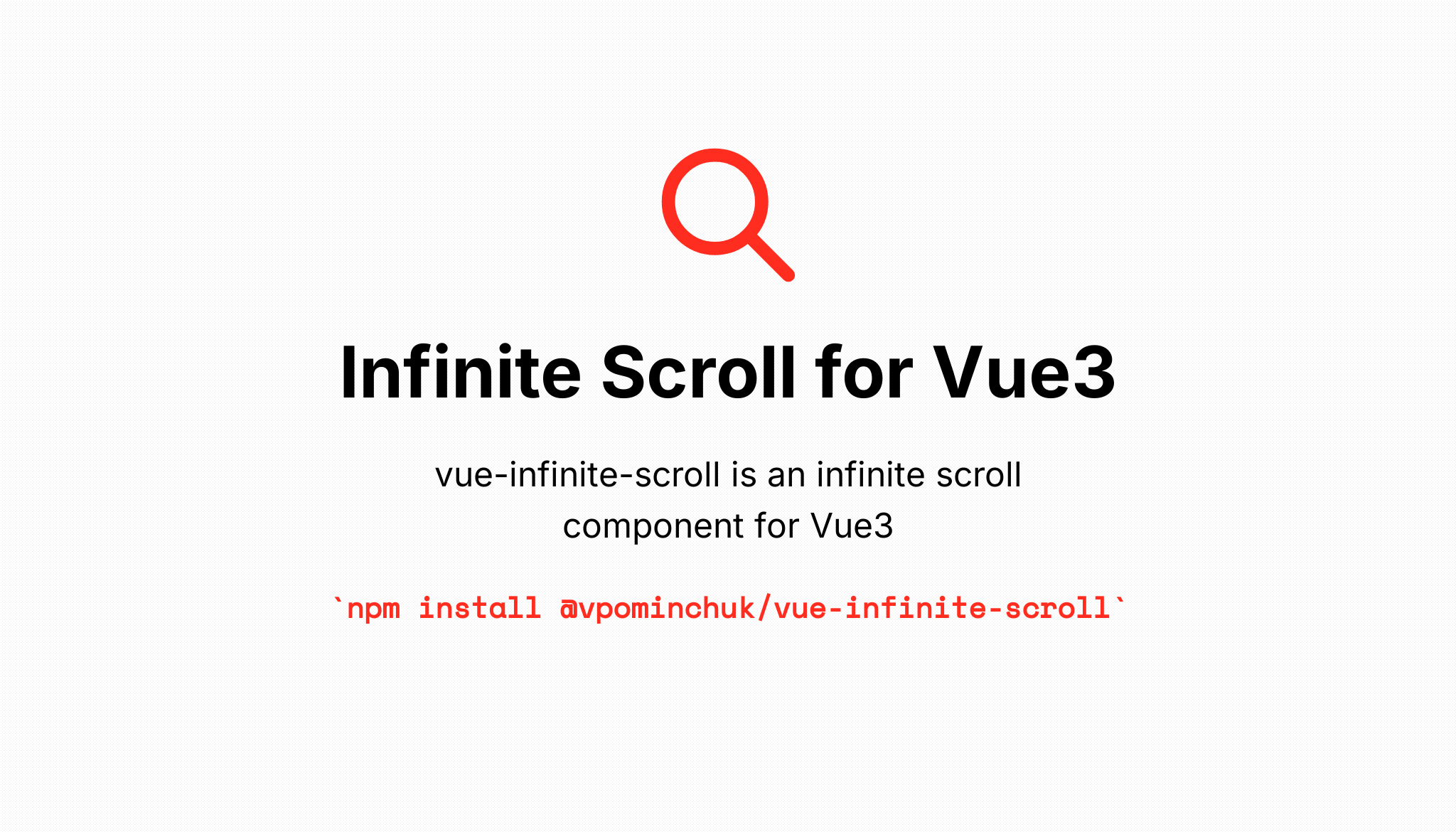 GitHub - vpominchuk/vue-infinite-scroll: vue-infinite-scroll is an ... GitHub - vpominchuk/vue-infinite-scroll: vue-infinite-scroll is an ...